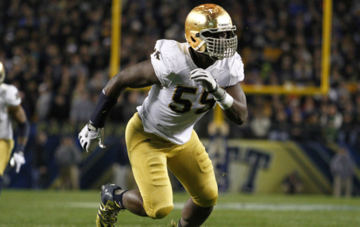 Notre Dame's Prince Shembo says allegations against him in Lizzie ...