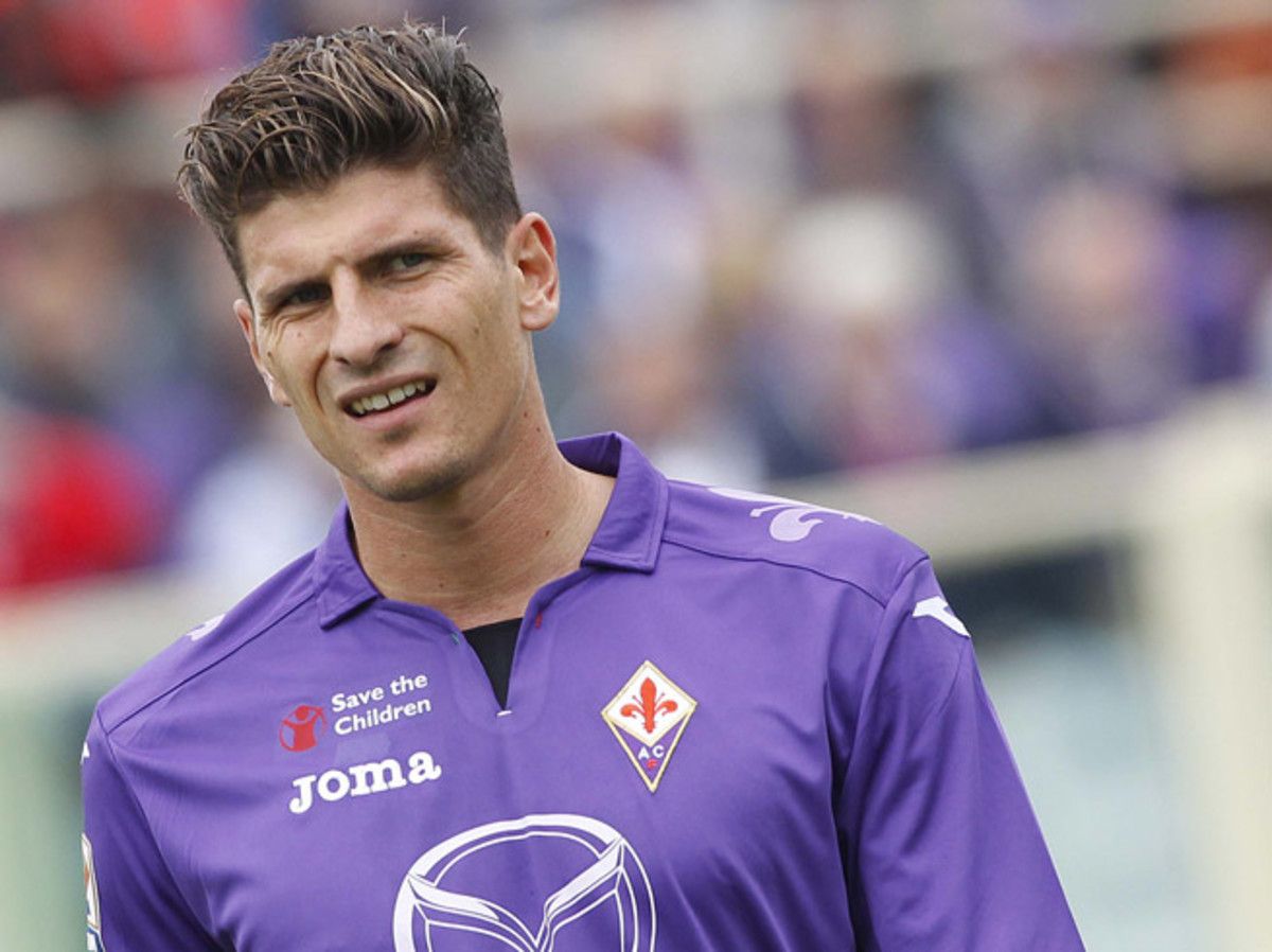 Mario Gomez Fiorentina Training