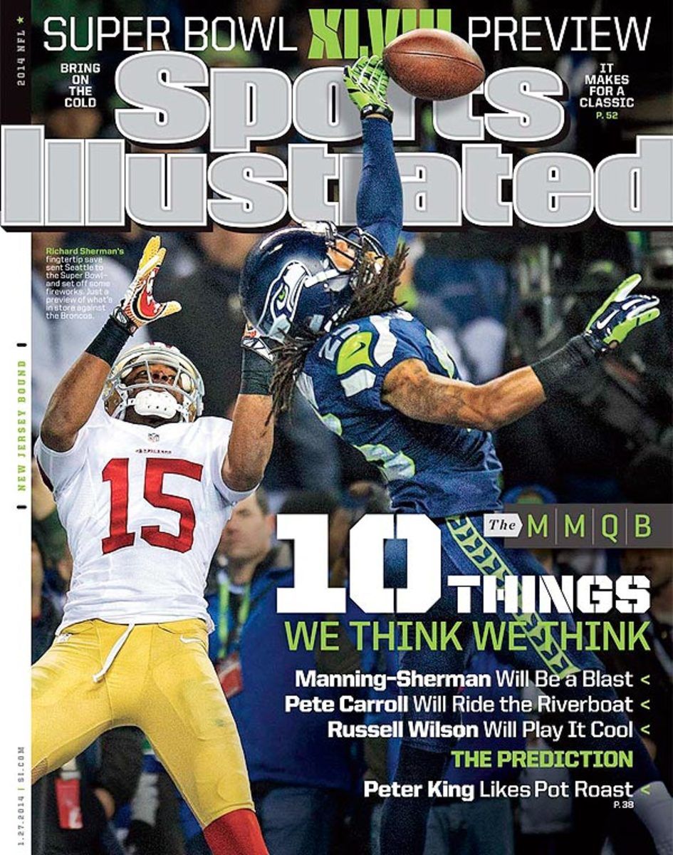 Richard Sherman's pivotal tip appears on the cover of Sports ...