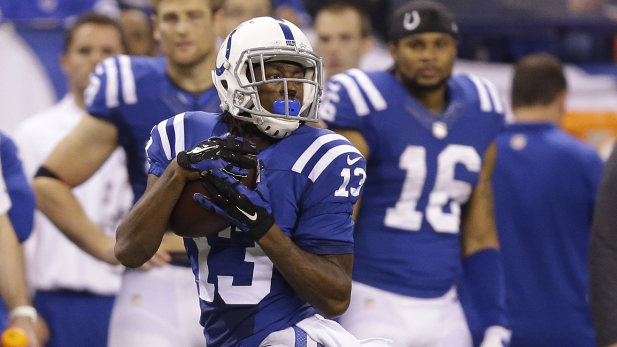 Indianapolis Colts WR T.Y. Hilton scores touchdown and honors his ...