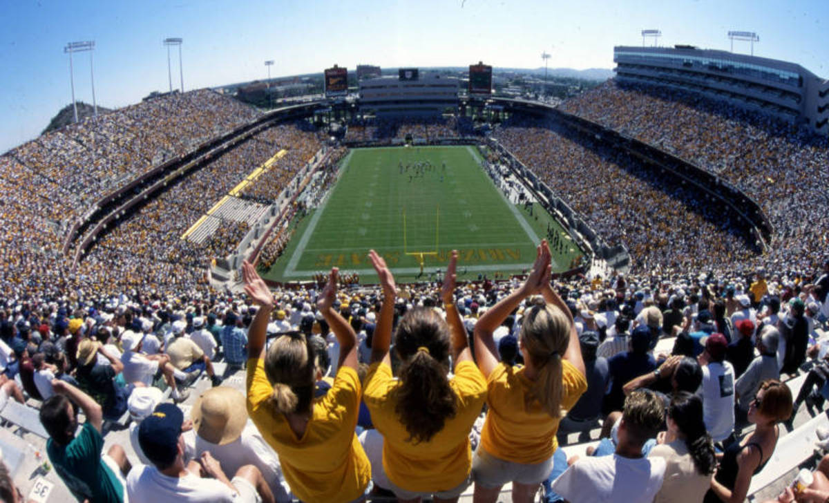 Fresh comfort coming in complete overhaul of Sun Devil Stadium - Sports ...