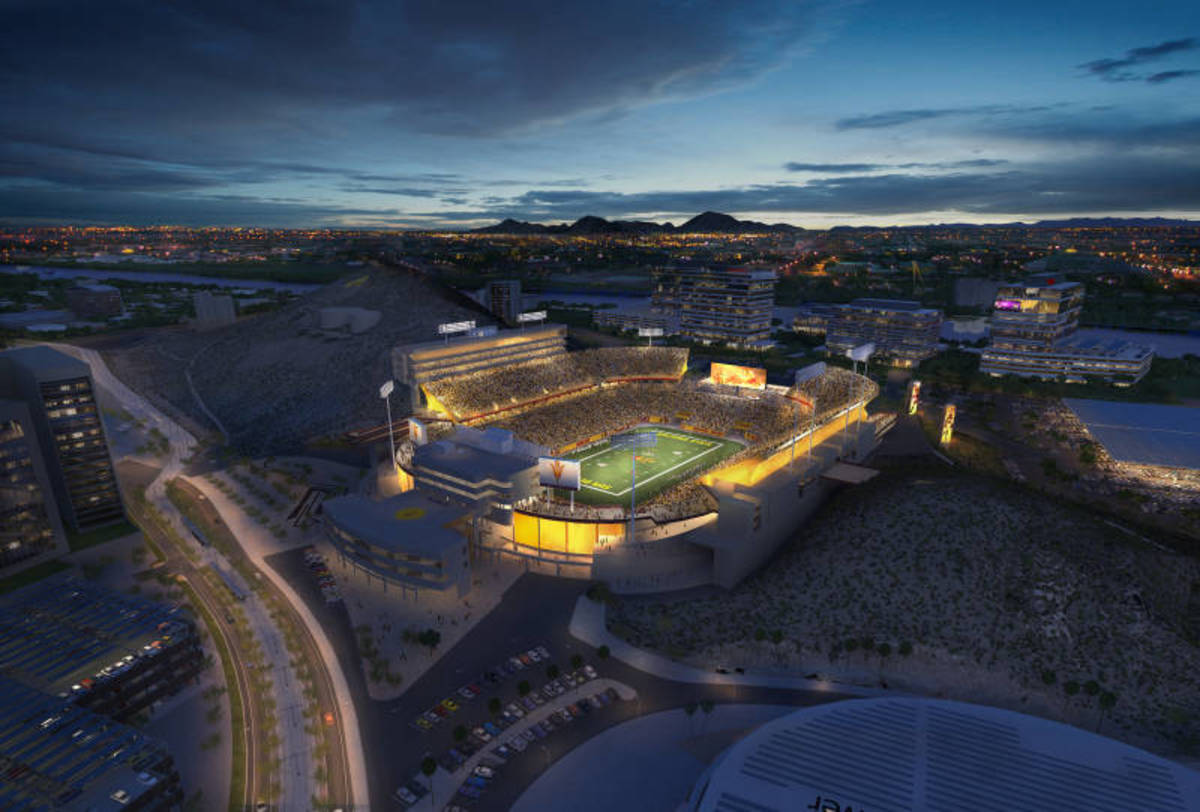 Fresh comfort coming in complete overhaul of Sun Devil Stadium - Sports ...