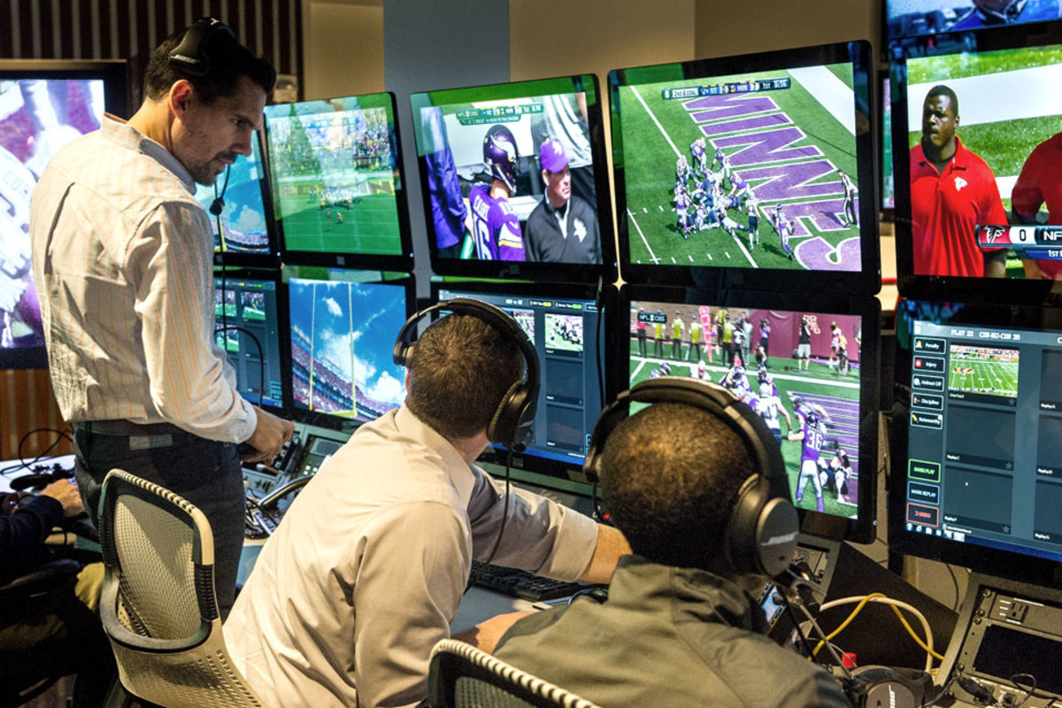 Behind the scenes at the NFL's new replay review center in New York ...