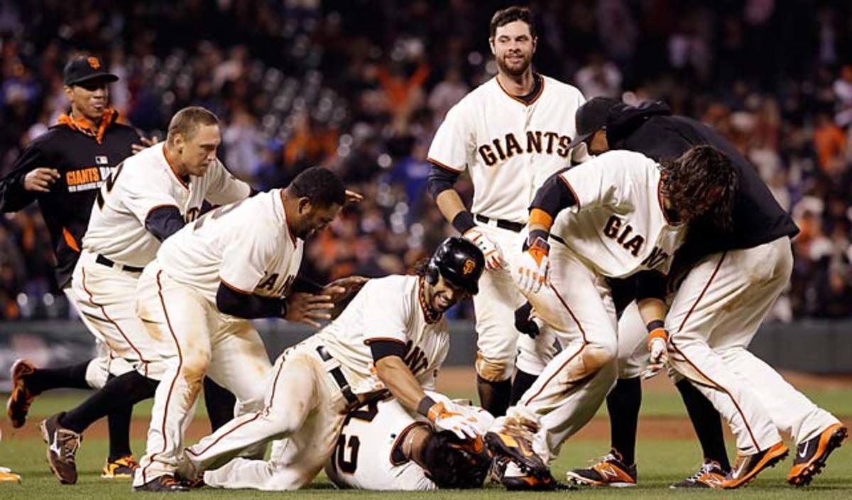 Baseball Walk-off Celebrations in 2014 - Sports Illustrated
