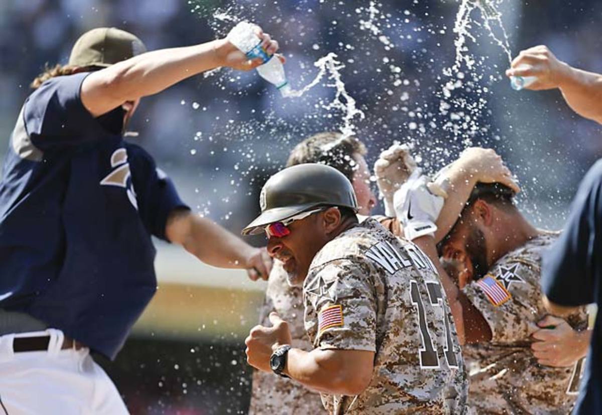 Baseball Walk-off Celebrations in 2014 - Sports Illustrated
