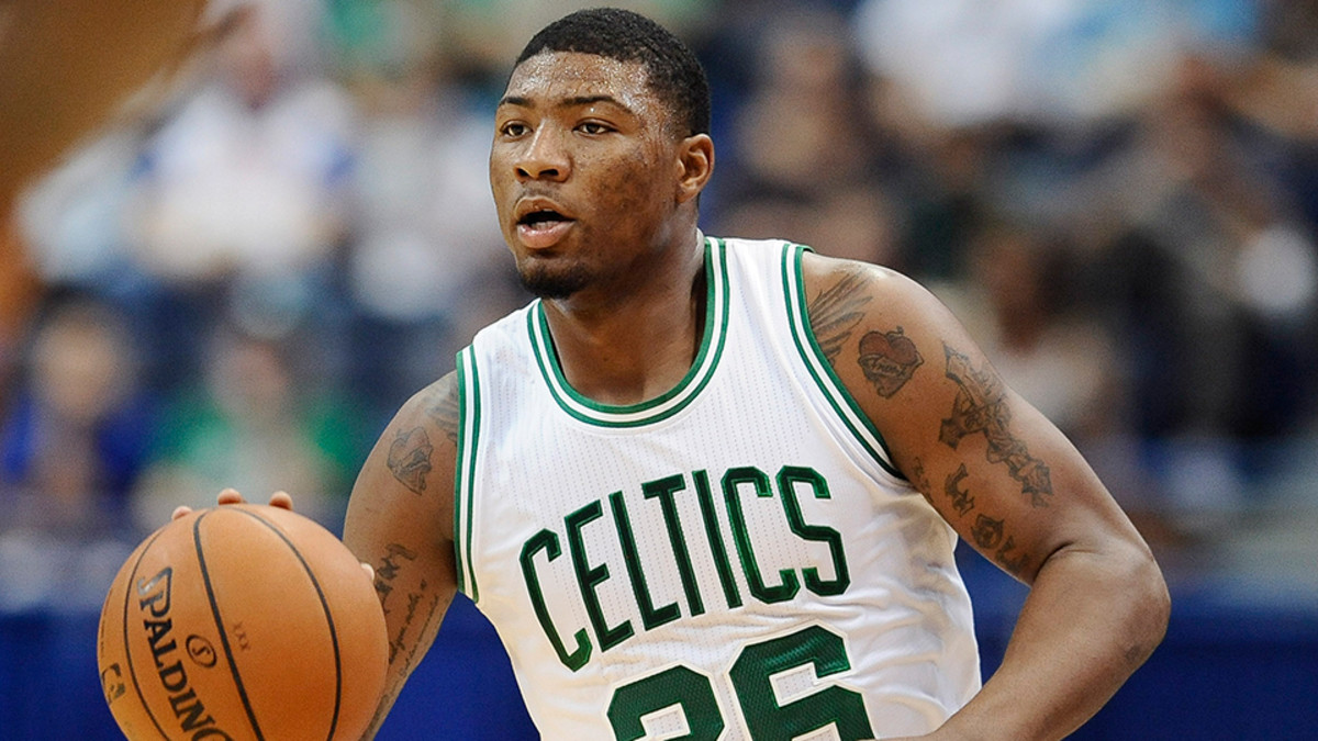 Boston Celtics rookie Marcus Smart flops against Dallas Mavericks ...