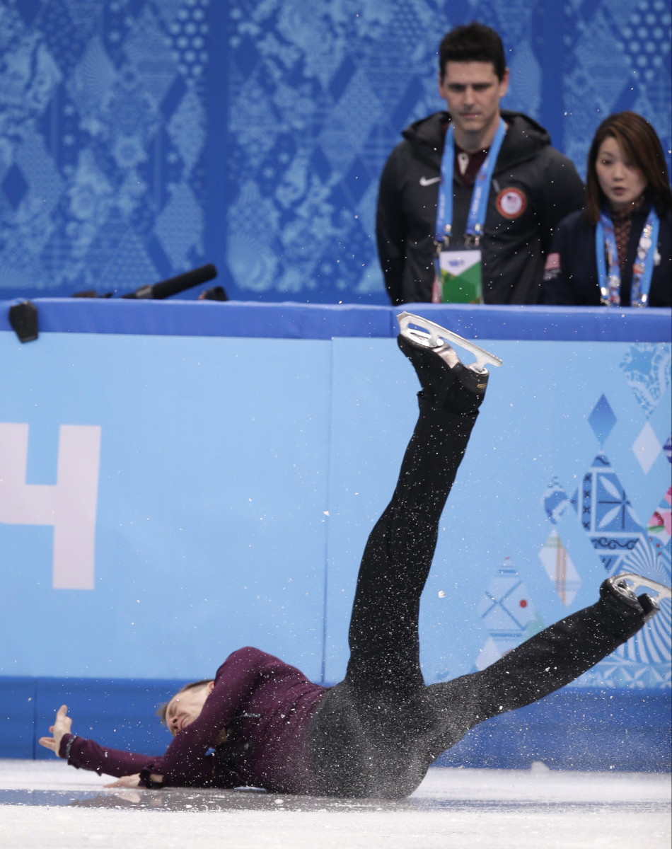 SOCHI SCENE: A figure skater's fall - Sports Illustrated