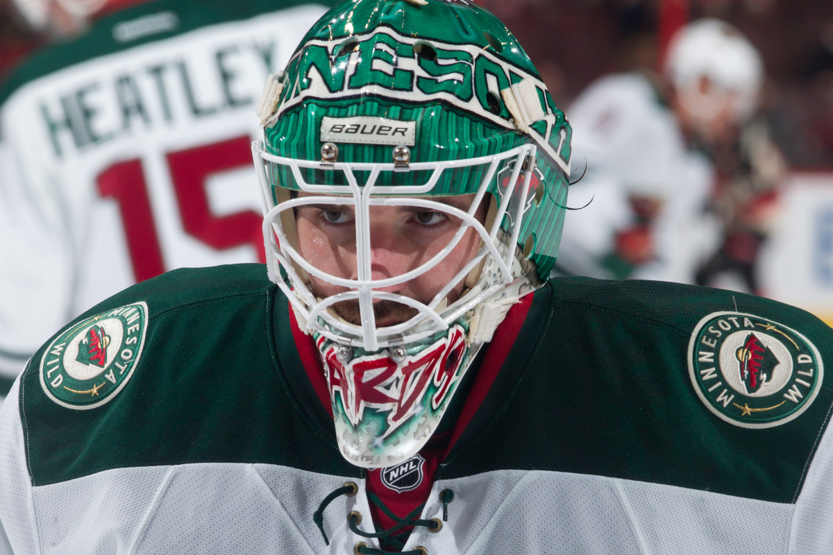 Wild announce goalie Josh Harding out indefinitely with broken foot ...
