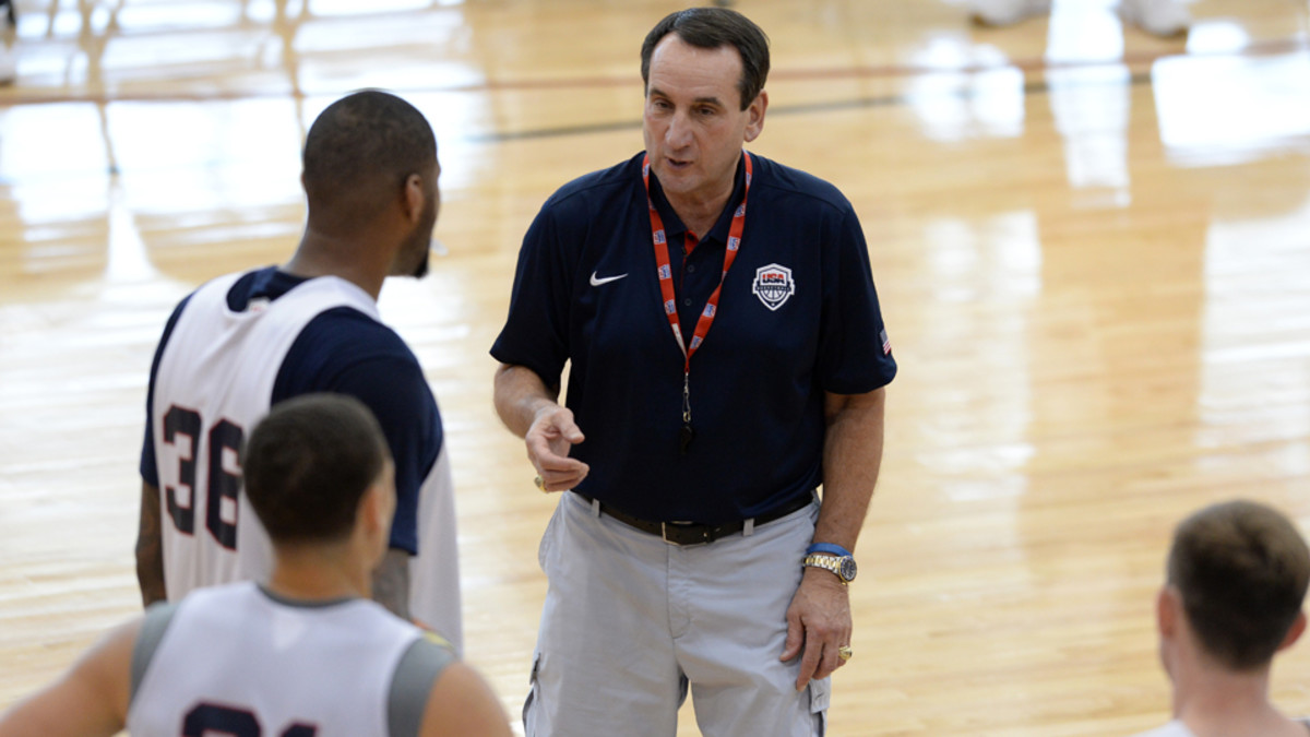 2014 FIBA World Cup: Coach K says eight-man rotation likely for Team ...