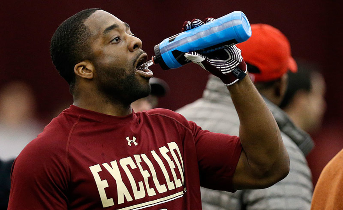 Andre Williams breaks from 2014 NFL Draft preparation to return home ...