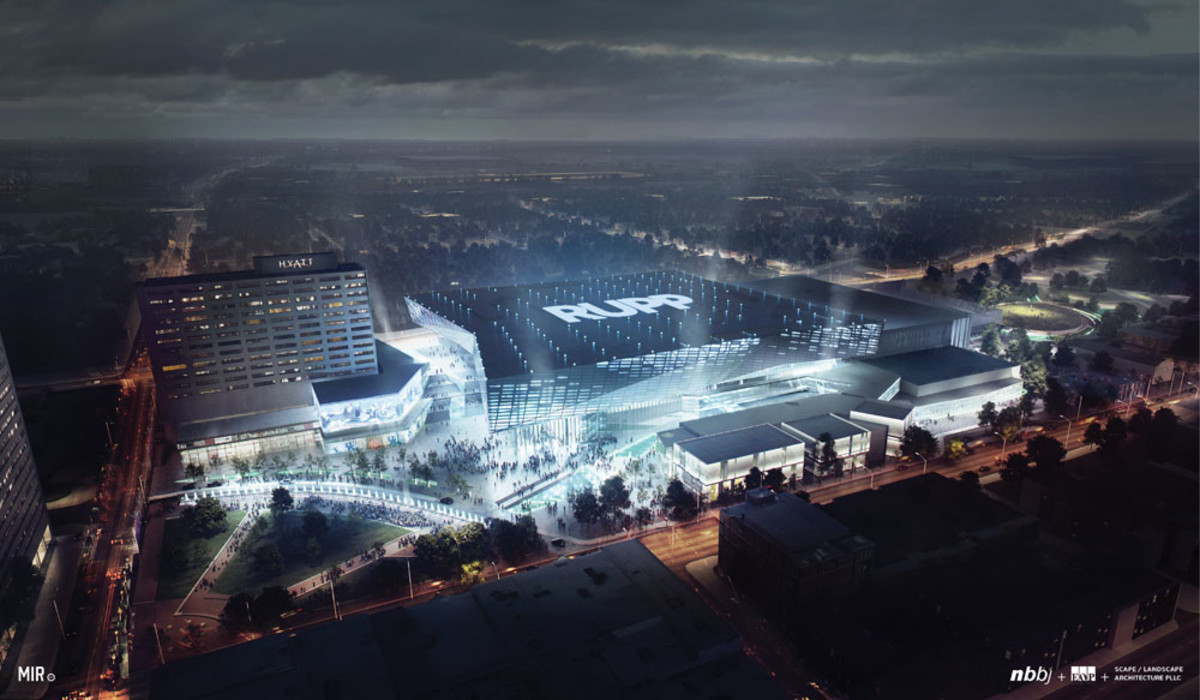 Rupp Arena renovation plans include new façade, luxury boxes and chair ...