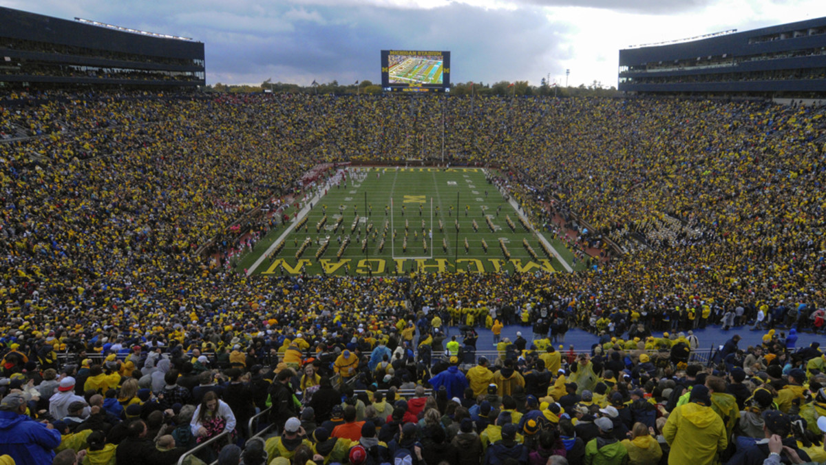 Michigan wanted a drone to deliver the game ball Saturday - Sports ...