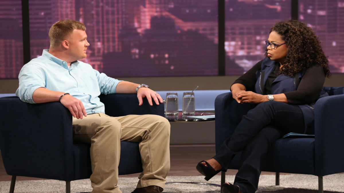Jerry Sandusky's adopted son talks with Oprah about childhood abuse ...