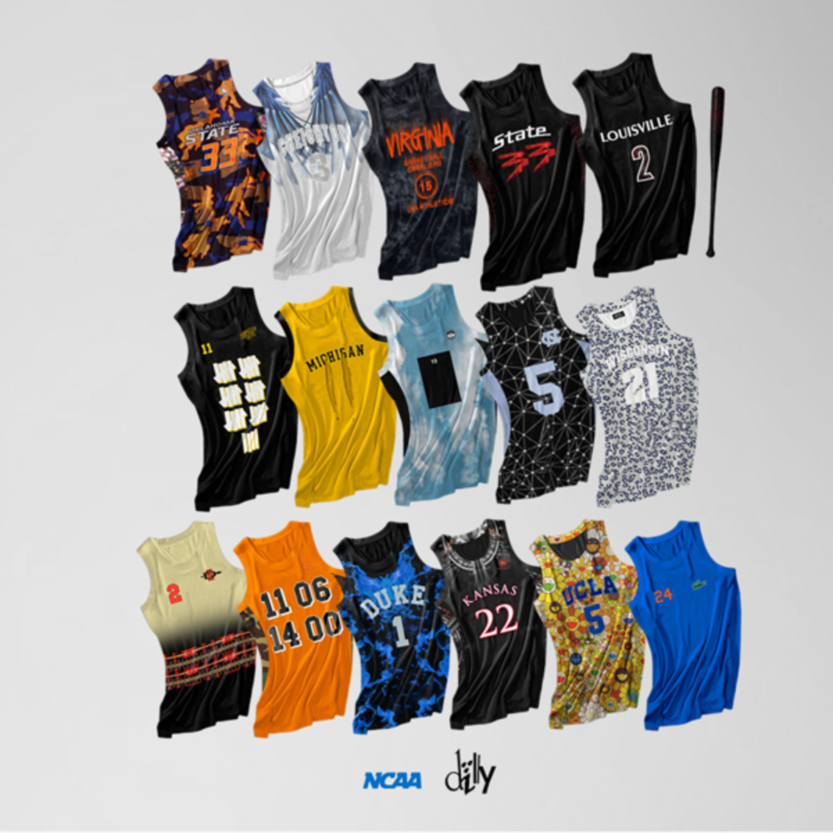 These Redesigned NCAA Hoops Jerseys Would Make the Sweet Sixteen Much ...