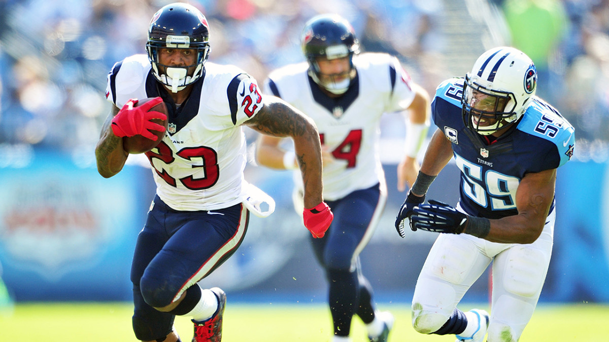 Wednesday NFL practice report on Arian Foster, Larry Fitzgerald and ...