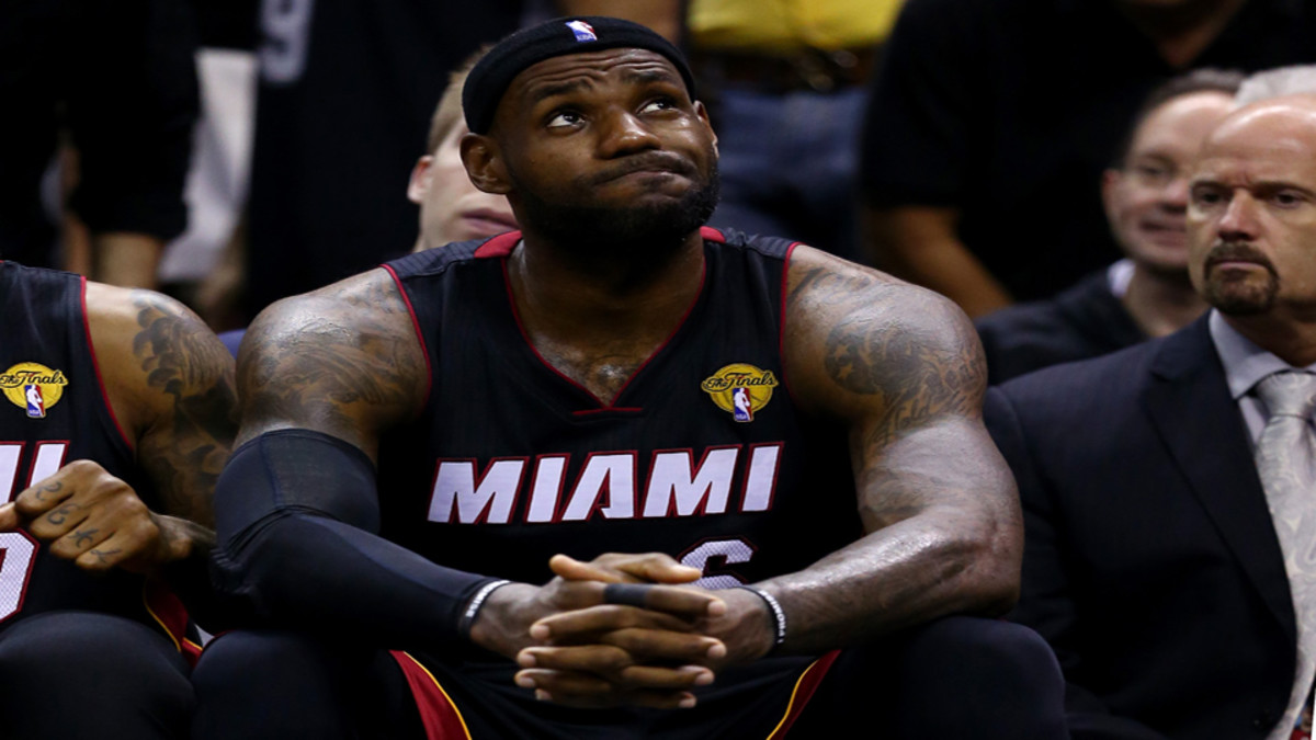 LeBron James to meet with Miami Heat president Pat Riley about future ...