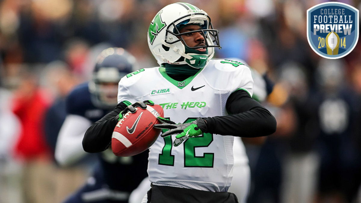 Marshall ranks No. 25 in SI's 2014 preseason Top 25 college football ...