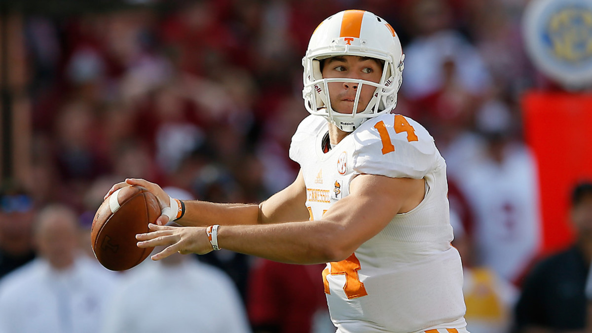 Tennessee quarterback Justin Worley needs to show rapid growth - Sports ...