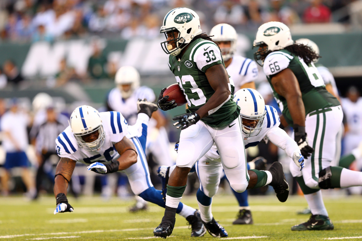 New York Jets running back Chris Ivory unsure of status after rib ...
