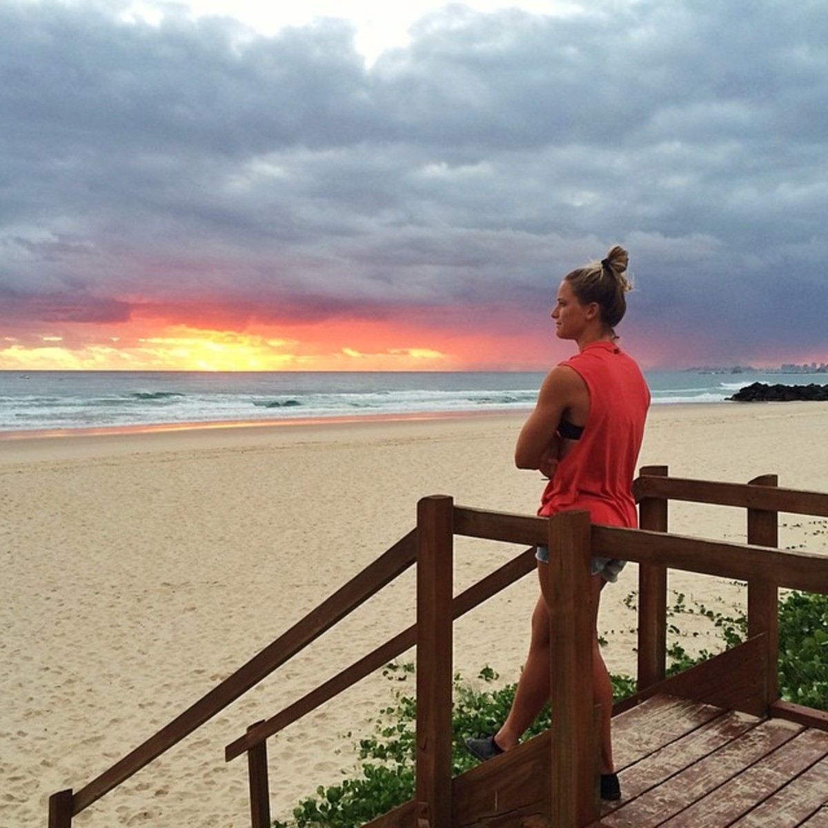 A Day in the Life: Professional surfer Courtney Conlogue - Sports ...