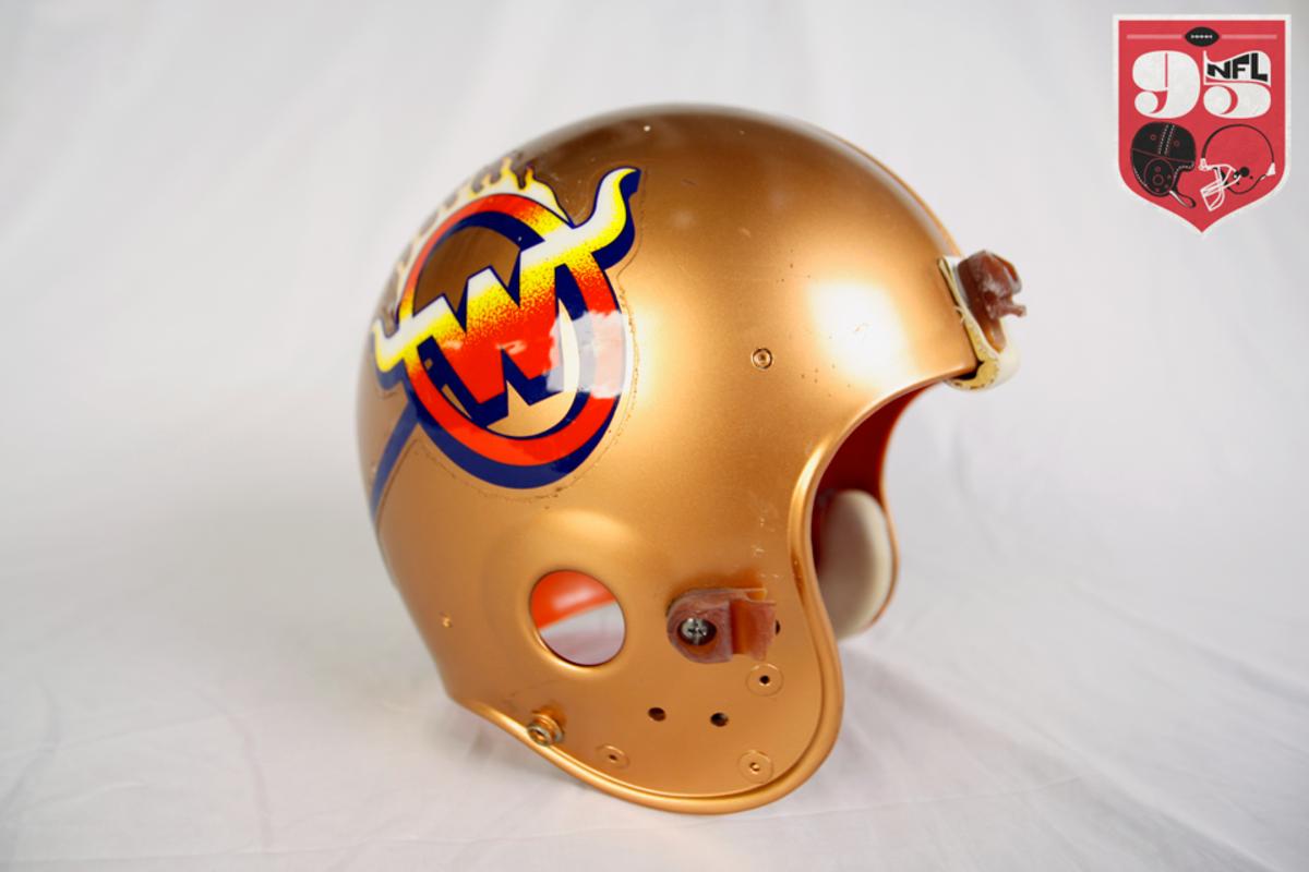 History of the NFL in 95 Objects: USFL Arizona Wranglers Helmet ...