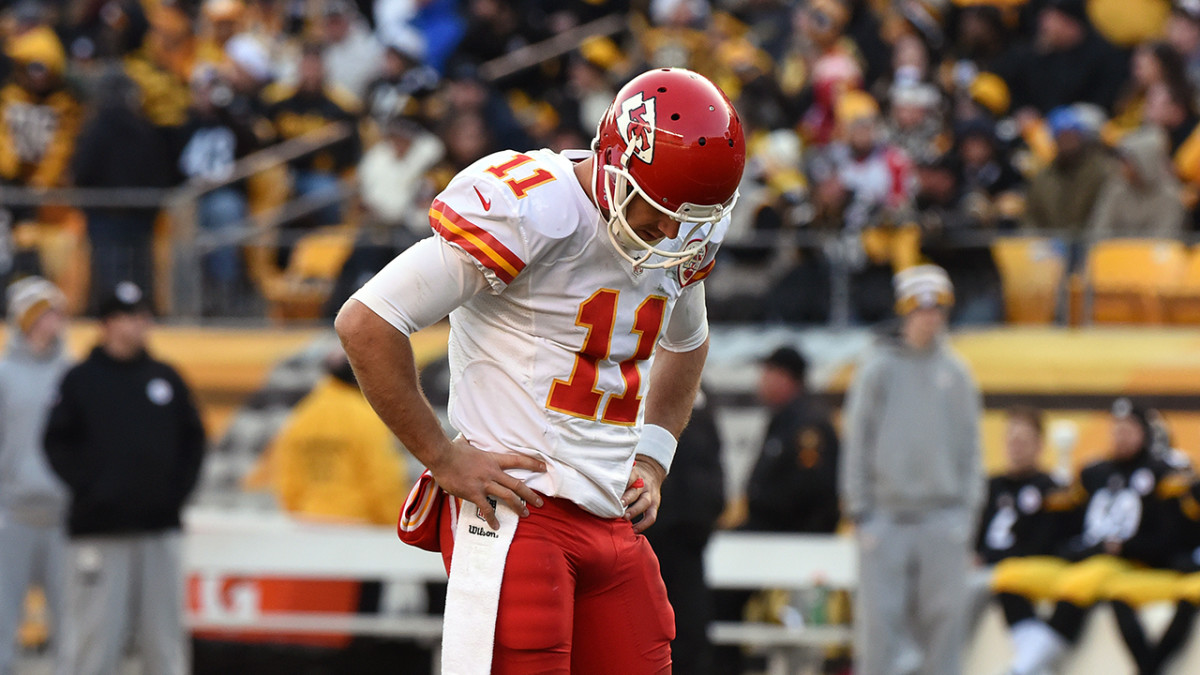 Report: Alex Smith out vs. Chargers with lacerated spleen - Sports ...