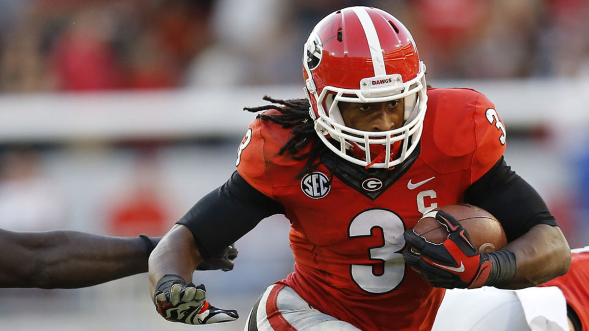 Georgia running back Todd Gurley suspended indefinitely - Sports ...
