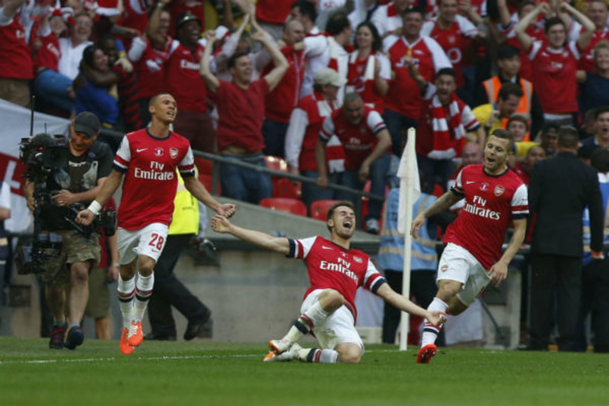 Watch: Aaron Ramsey's FA Cup-winning goal ends Arsenal's trophy drought ...