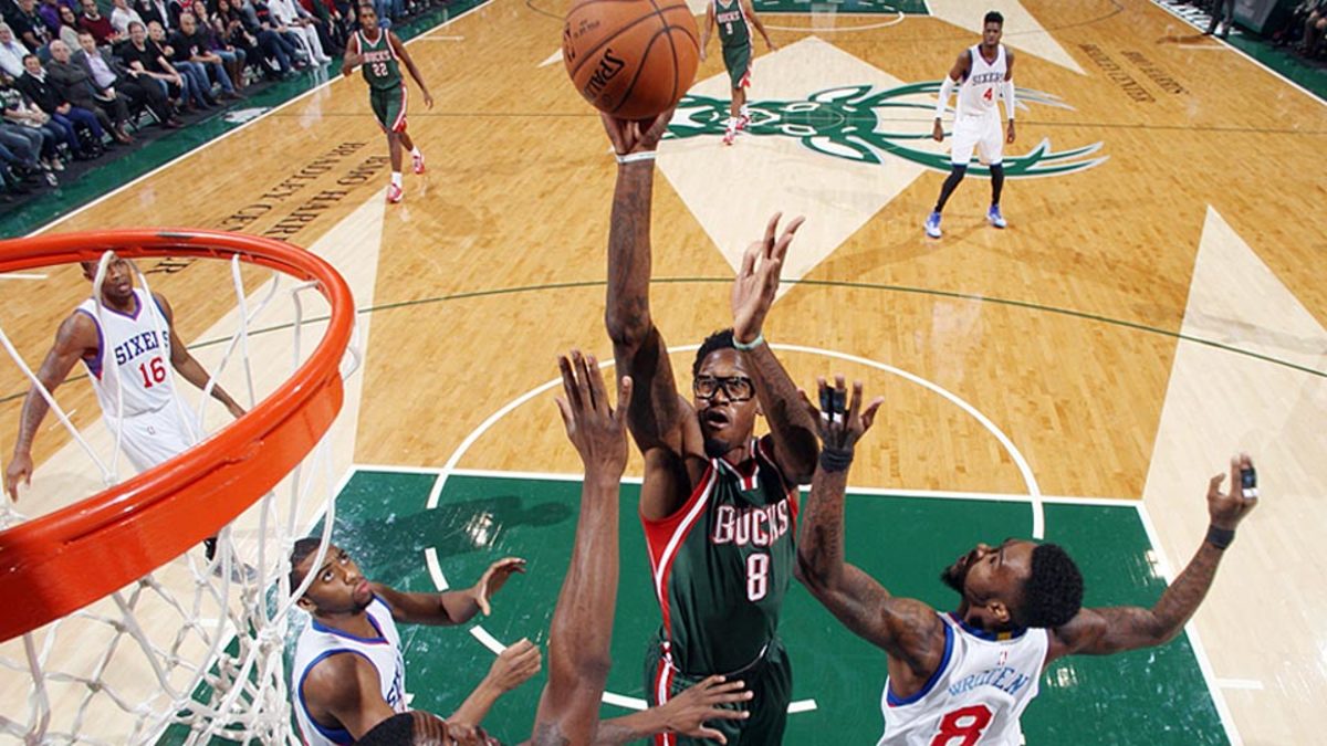 Bucks' Larry Sanders tries to find footing after season-long spiral ...