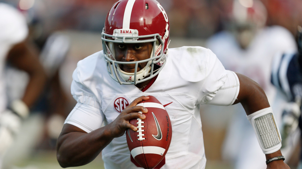 Watch: Alabama's Blake Sims runs through Texas A&M's defense for TD ...