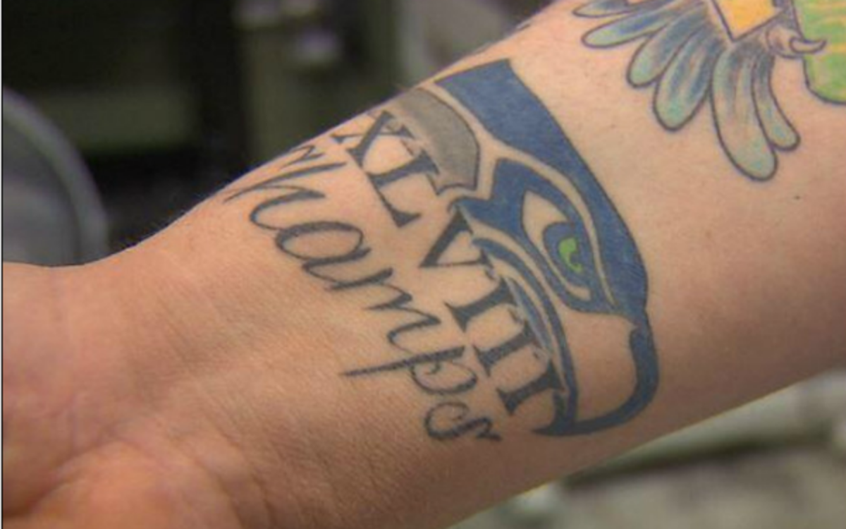Seahawks Fan Got a Super Bowl Champs Tattoo Before The Season - Sports ...