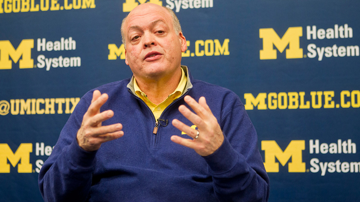Michigan interim AD Jim Hackett: 'We're not where we need to be ...