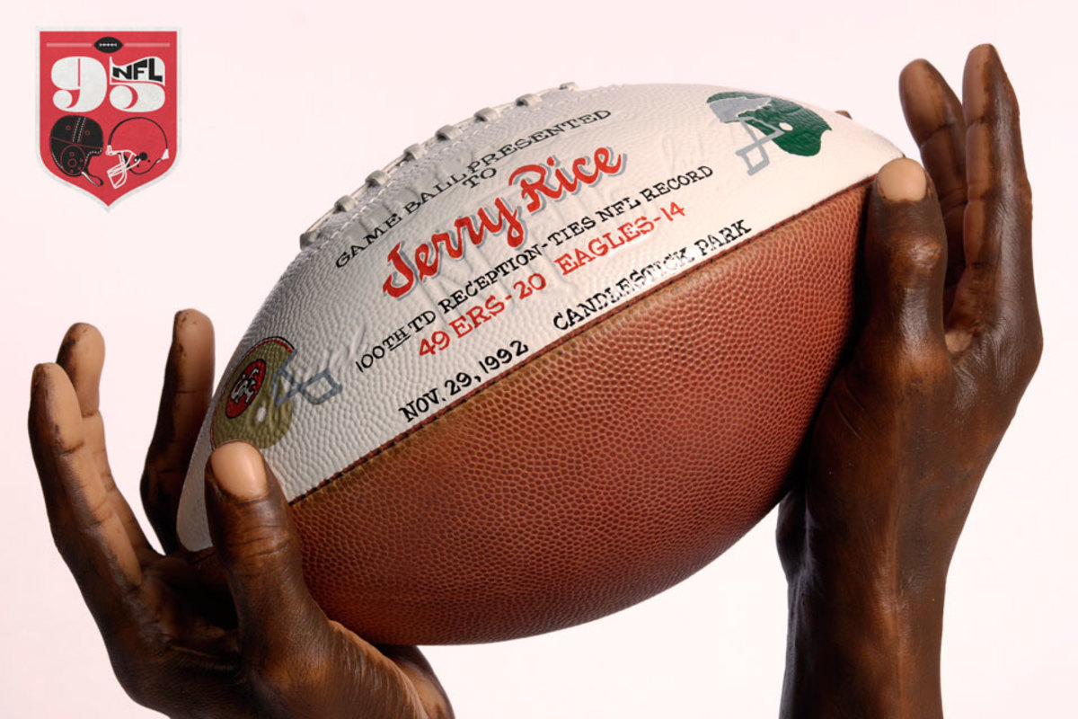 History of the NFL in 95 Objects: Jerry Rice’s Hands - Sports Illustrated