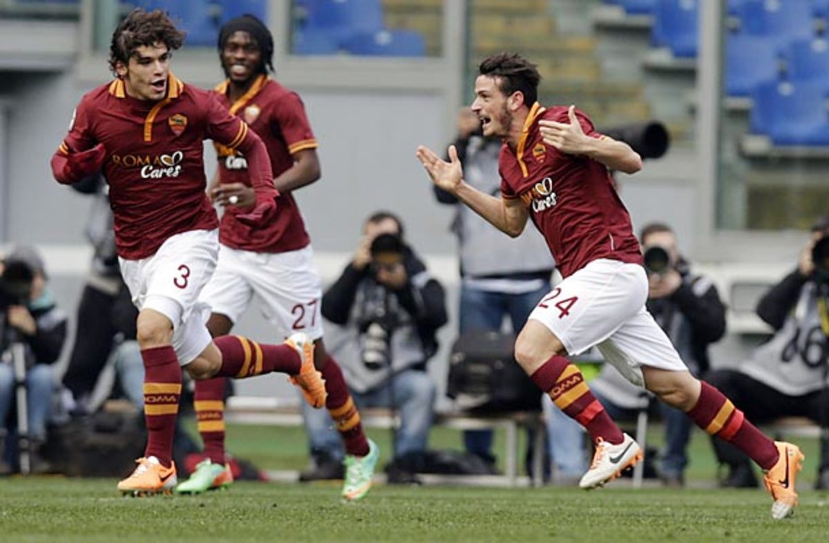 Alessandro Florenzi can not believe the goal he just scored - Sports ...