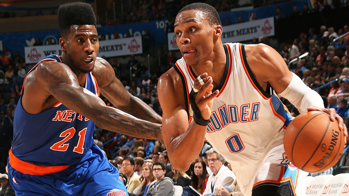 Video: Russell Westbrook explodes for 32 points in return from hand ...