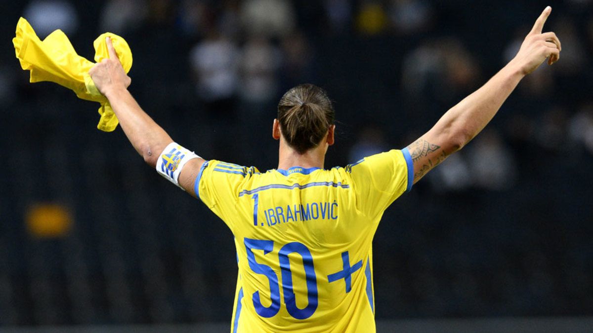 Zlatan breaks Sweden scoring record in typical Zlatan fashion - Sports ...