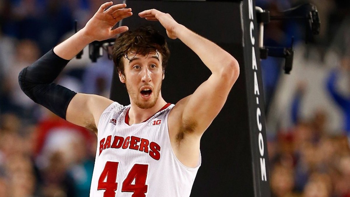 Wisconsin's Frank Kaminsky, Green Bay player bond over near ...