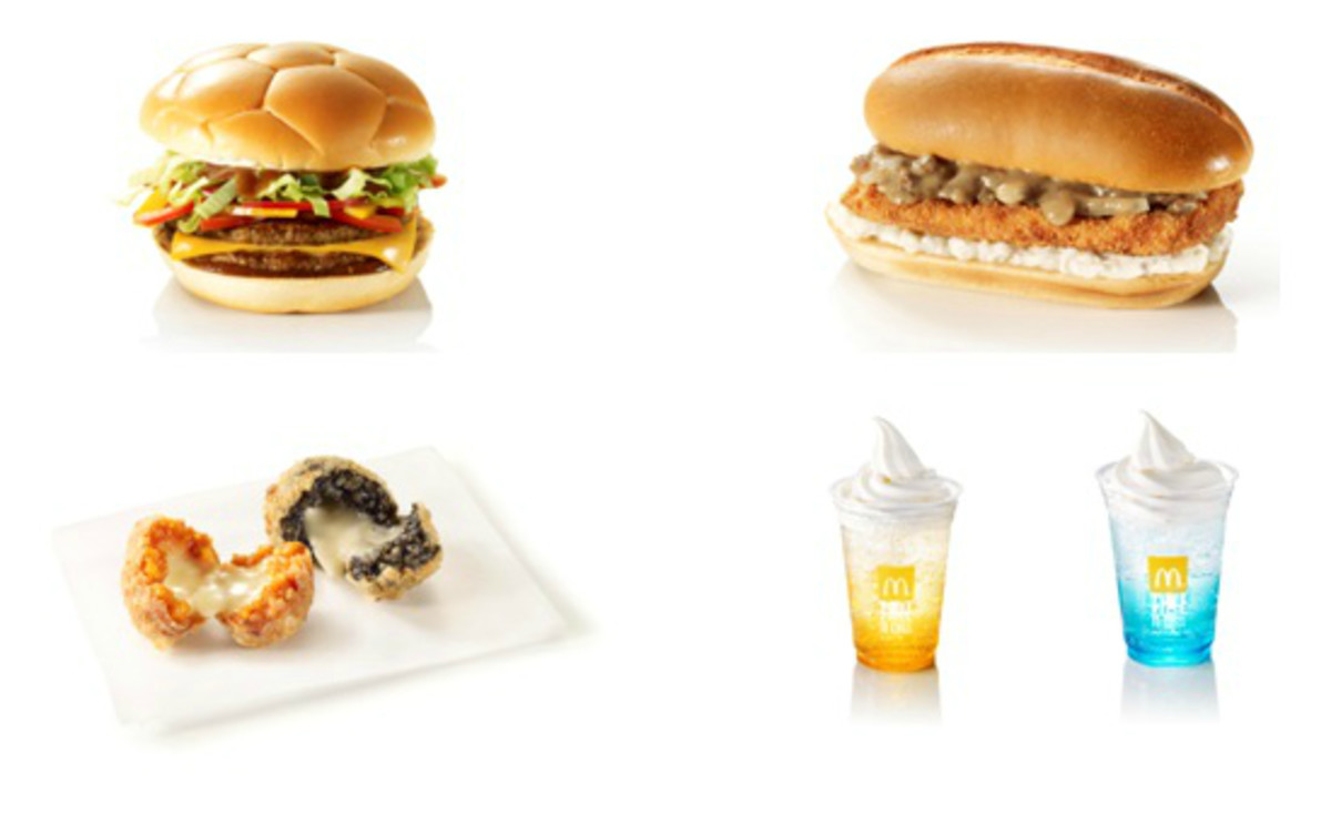McDonald's Has A Special World Cup Menu In Japan, With Soccer Ball Buns ...