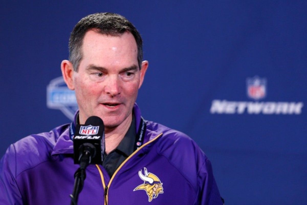 Vikings coach Mike Zimmer: Open competition for starting quarterback ...