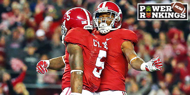 College football Power Rankings: Alabama Crimson Tide take No. 1 after ...