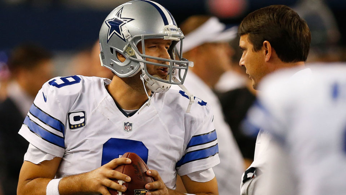 Dallas Cowboys QB Tony Romo will wear additional padding if he plays ...
