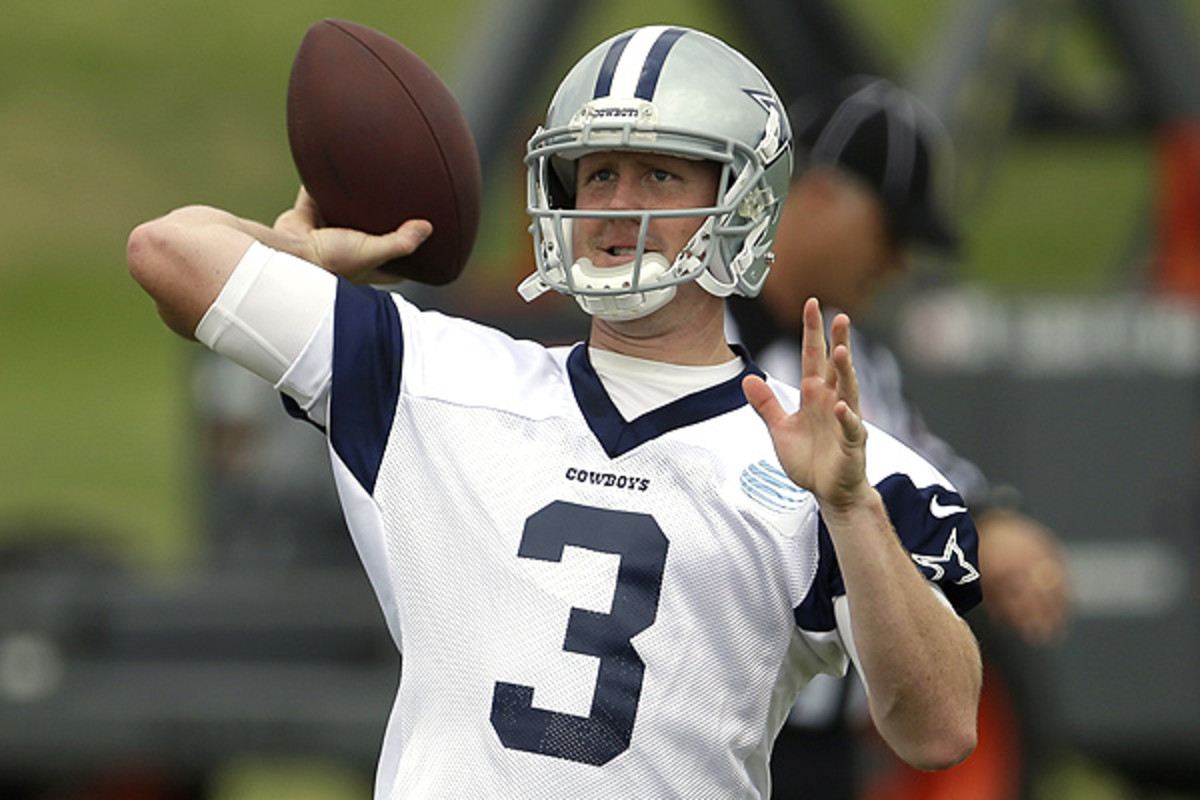 New Cowboys QB Brandon Weeden says he's learning from Tony Romo ...