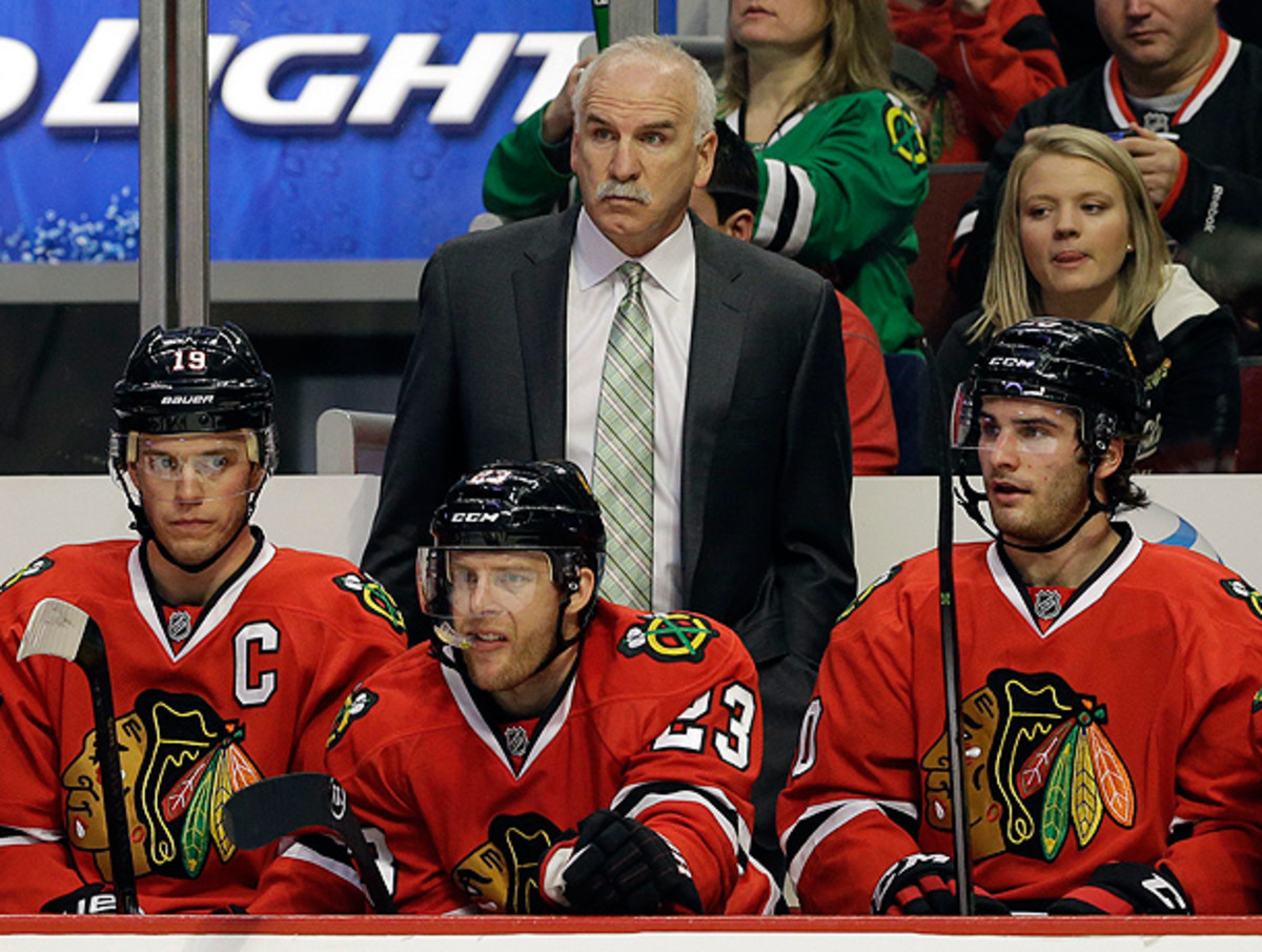 Chicago Blackhawks coach Joel Quenneville gets 700th win - Sports ...