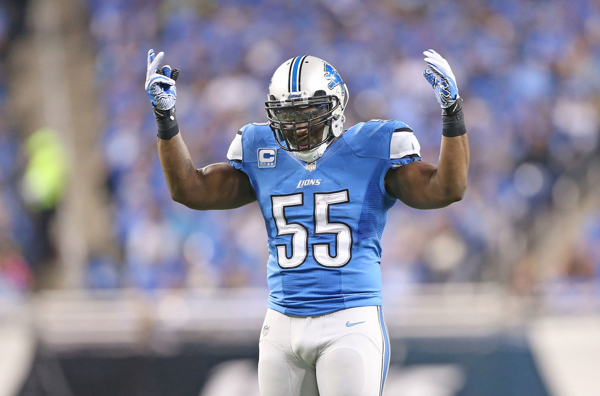 Detroit Lions' Stephen Tulloch questionable to return after celebration ...