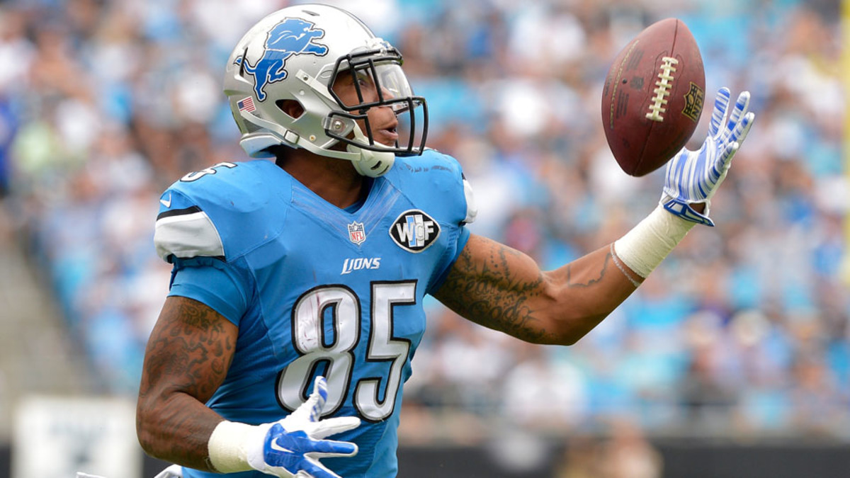 Detroit Lions TE Eric Ebron starts himself in fantasy football as ...