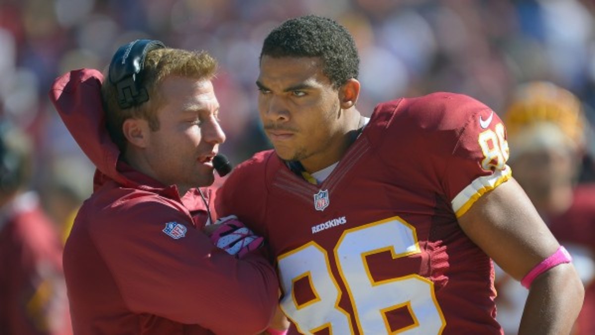 Report: Redskins TE Jordan Reed admits to hiding concussion - Sports ...