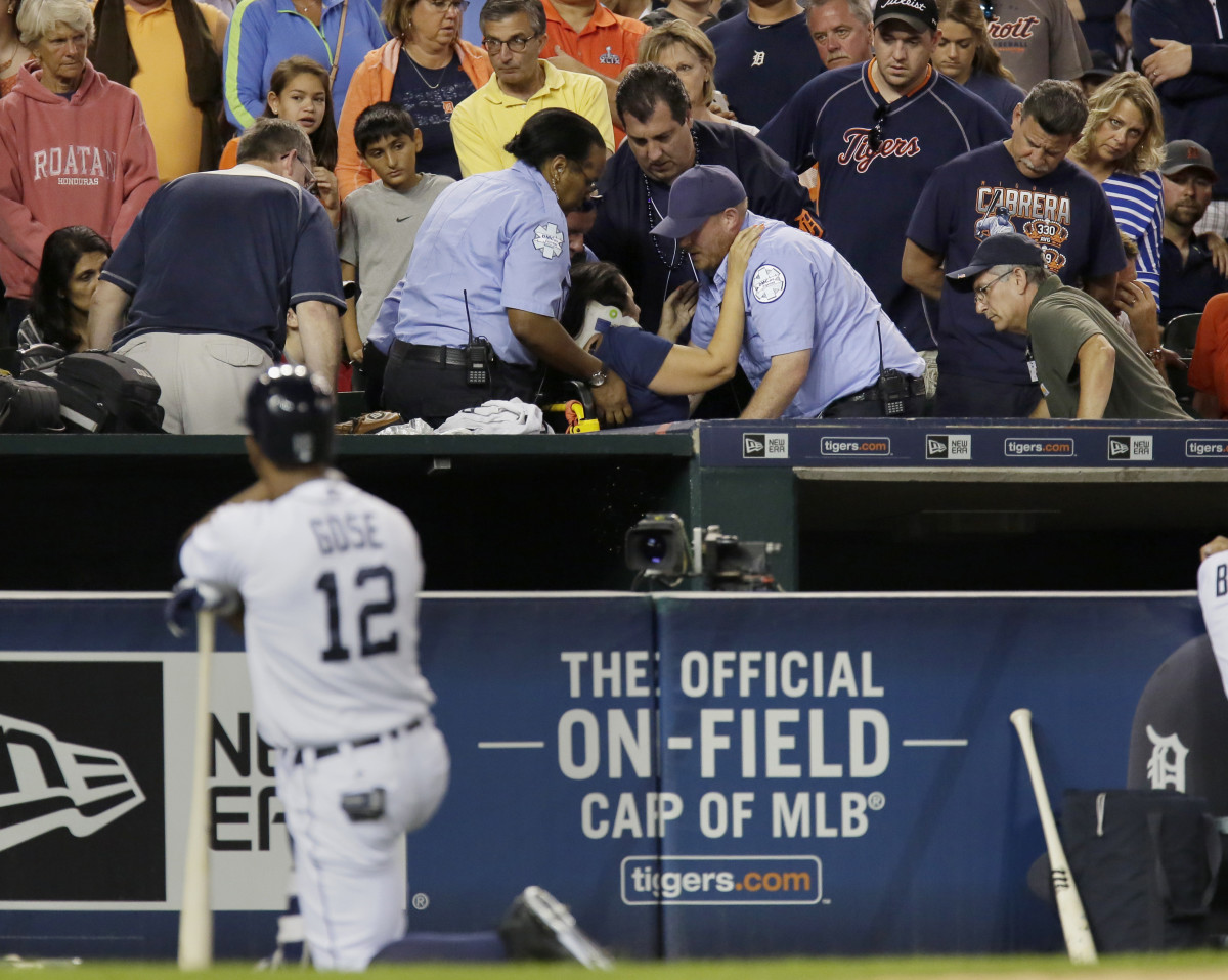 Tigers say injured fan released from hospital - Sports Illustrated