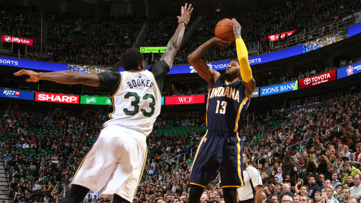 Paul George scores career high 48, Pacers lose to Jazz in overtime ...