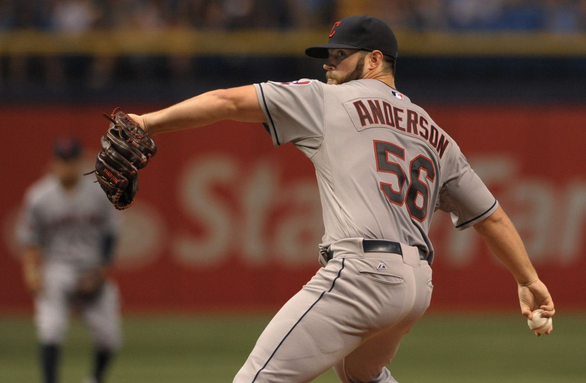 Indians' Cody Anderson has perfect game through 6 innings - Sports ...