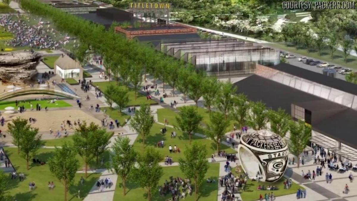 Green Bay Packers Titletown District Lambeau field - Sports Illustrated